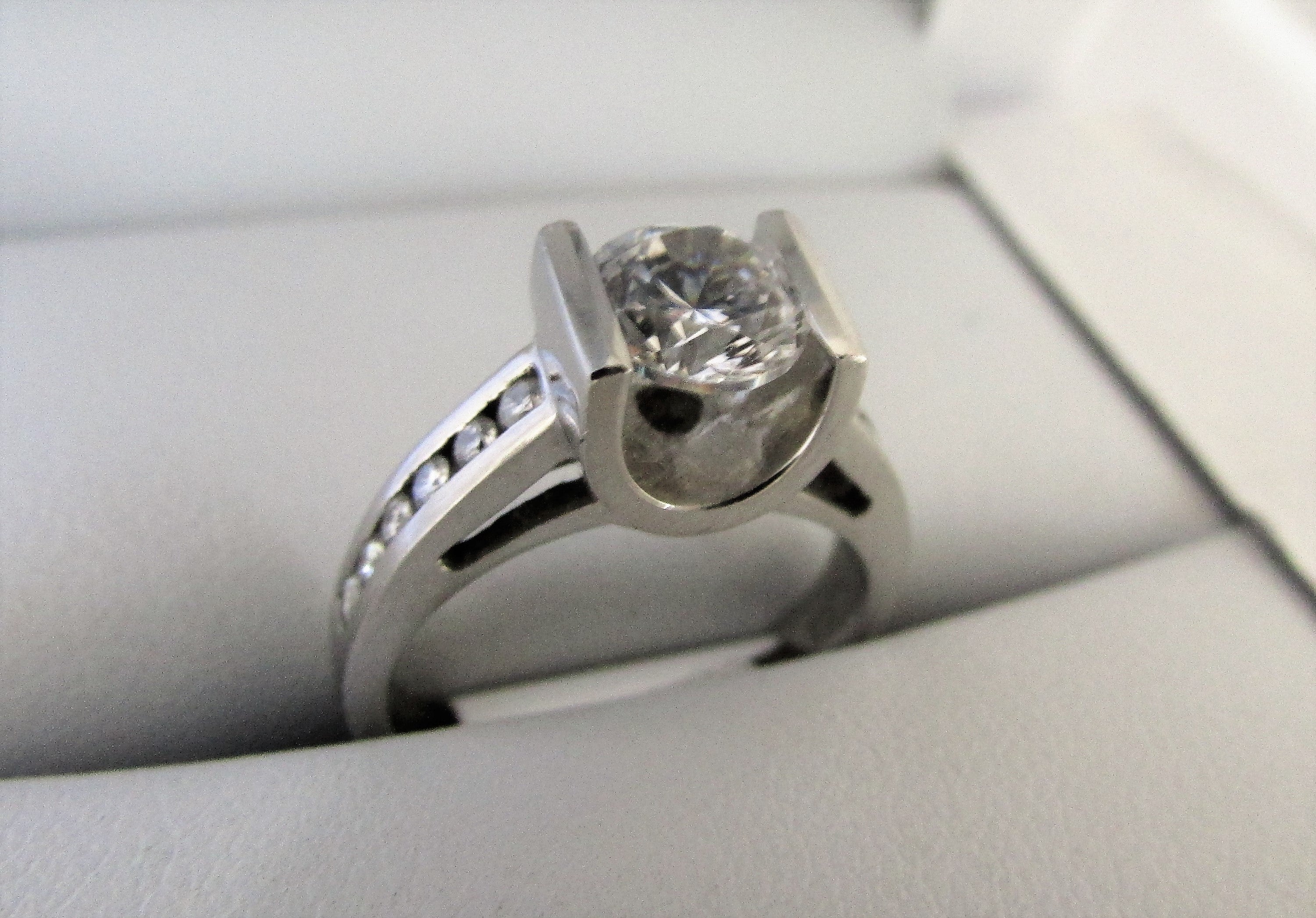 A1109 - Platinum Engagement Ring – Adamas Goldsmiths